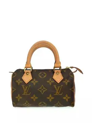LOUIS VUITTON Monogram Canvas Mini Speedy Handbag