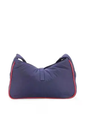 Saint Laurent Le 5 A 7 Hobo Nylon Small Shoulder Bag