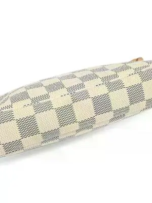 LOUIS VUITTON 2006 Damier Azur Pochette Accessoires Clutch Bag