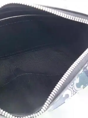 Celine 2000-2026 Small Triomphe Coated Canvas Camera Bag Crossbody Bag
