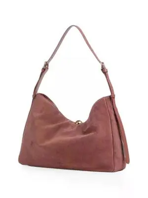 Furla Fringe-trimmed Leather Shoulder Bag