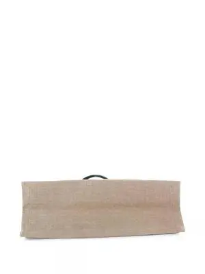Saint Laurent Rive Gauche Shopper Canvas Large Tote Bag