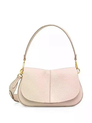 GIANNI CHIARINI Medium Helena Round Grained-leather Shoulder Bag
