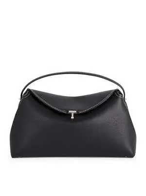 TOTEME T-lock Bag In Embossed Leather