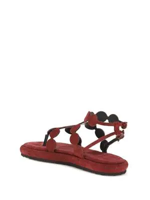 Pierre Hardy Suede Sandals