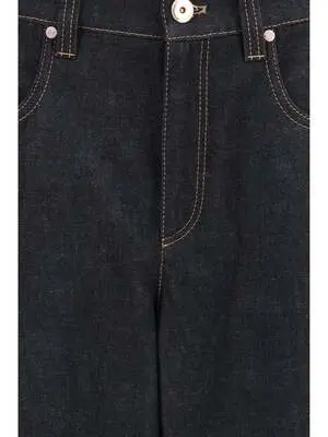 Brunello Cucinelli Straight-leg Denim Jeans - Blue