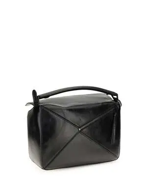 Loewe Large Paper-effect Calfskin Puzzle Handbag