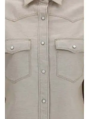 Fendi Selleria Denim Western Shirt