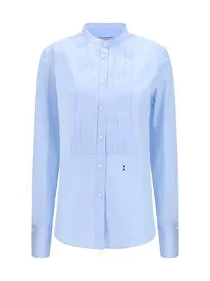 Fendi Cotton Poplin Shirt - Blue