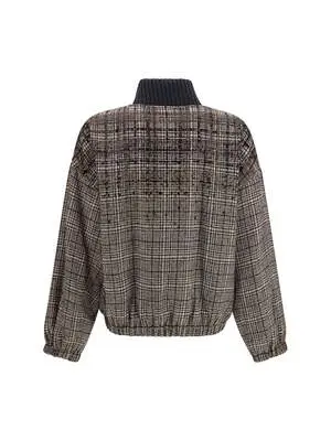 Brunello Cucinelli Padded Jacket With Sequin Details