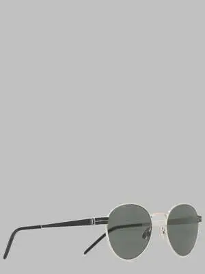Saint Laurent Logo Sunglasses - Black