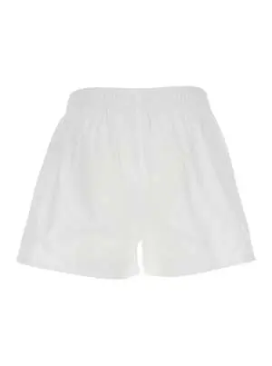 AMI Paris Cotton Shorts With Elasticated Waist - Multicolor