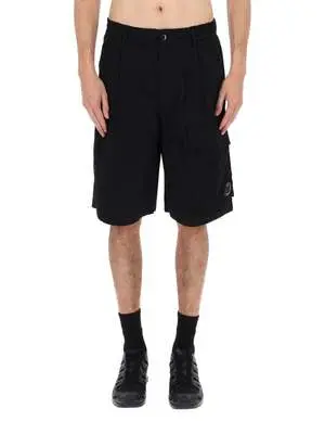 C.P. COMPANY Logo Patch Cargo Shorts