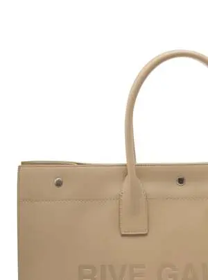 Saint Laurent Leather Rive Gauche Tote Bag - Multicolor