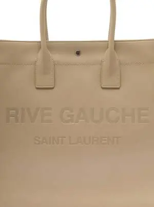 Saint Laurent Leather Rive Gauche Tote Bag - Multicolor