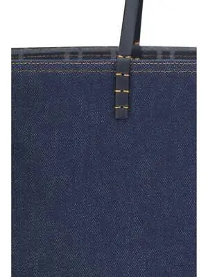 Fendi Reversible Denim Tote Bag