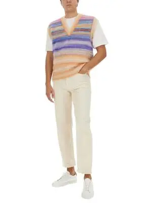 Missoni Striped Knitted Vest