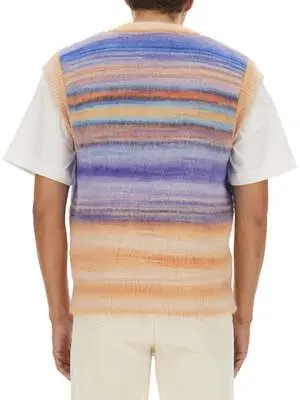 Missoni Striped Knitted Vest
