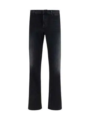 Gucci Stretch Cotton Jeans - Black