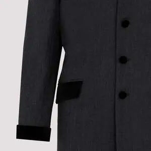 MAISON MARGIELA Long Wool Jacket