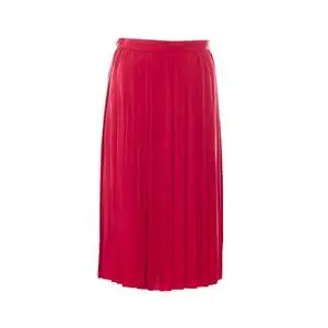 Gucci Interlocking G Chain Silk Jacquard Midi Skirt