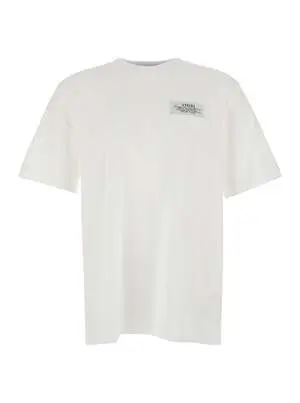 Amiri T-shirt With Spirit Print On The Front In Cotton For - White