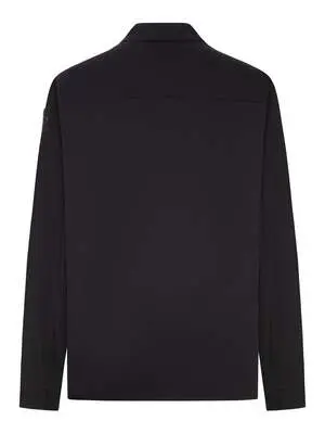 Stone Island Cotton Overshirt With Badge