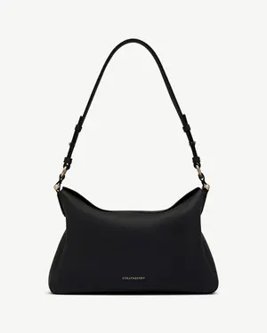 Strathberry Sway Maxi Shoulder Bag - Black