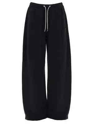 Alexander Wang Cotton Jogger Trousers - Black