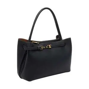 TOD'S Small T Signature Leather Handbag