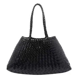 Dragon Diffusion Big Santa Croce Shoulder Bag - Black
