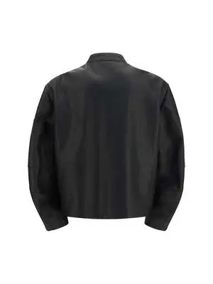 Gucci Horsebit Leather Biker Jacket