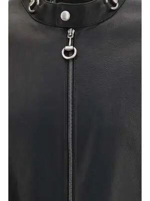Gucci Horsebit Leather Biker Jacket