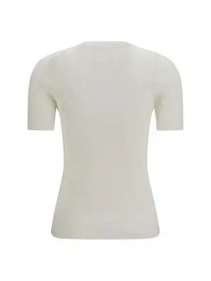 Fendi Short-sleeve Cotton Sweater