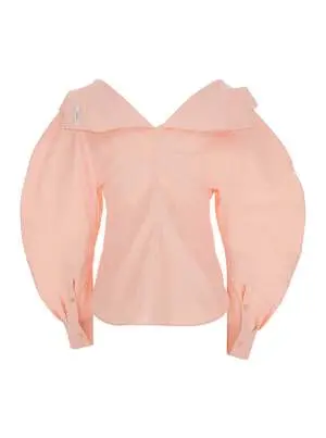 Givenchy Cotton Cut-out Fitted Shirt - Multicolor