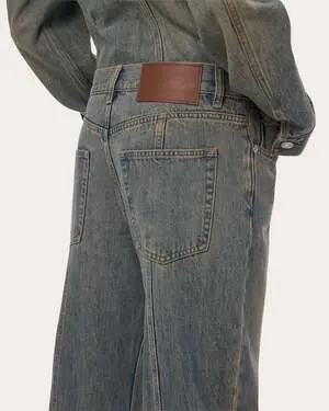 Helmut Lang Relaxed Bootcut Jeans