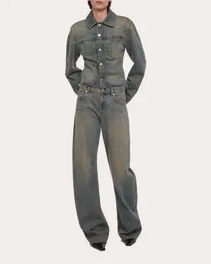 Helmut Lang Relaxed Bootcut Jeans