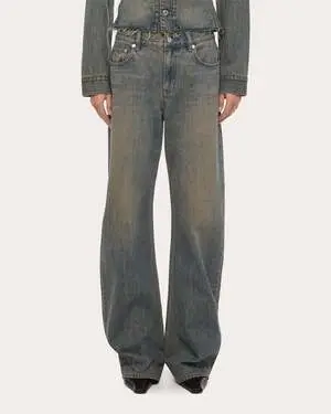 Helmut Lang Relaxed Bootcut Jeans