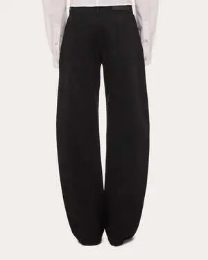 Helmut Lang Mid-rise Saddle Jeans