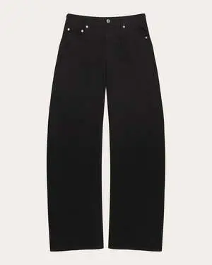 Helmut Lang Mid-rise Saddle Jeans