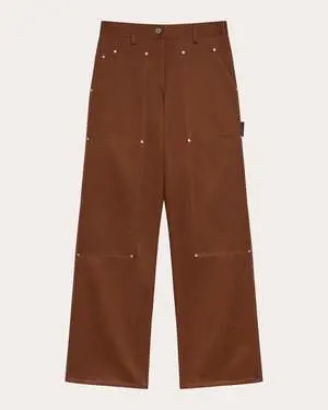 Helmut Lang Chino Twill Rivet Carpenter Pants