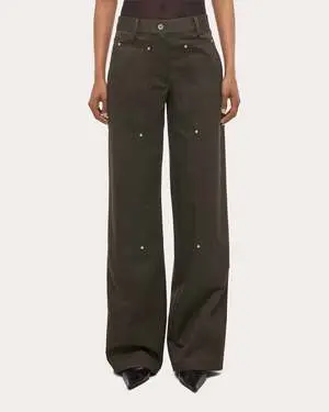 Helmut Lang Chino Twill Rivet Carpenter Pants