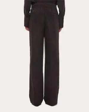 Helmut Lang Fluid Microsuede Pull-on Pants