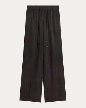 Helmut Lang Fluid Microsuede Pull-on Pants