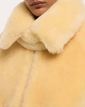 Helmut Lang Shearling Bomber Jacket