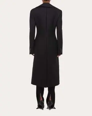 Helmut Lang Sculptural Twill Coat