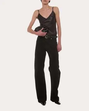Helmut Lang Crinkle Slip Tank Top