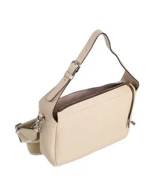 GIANNI CHIARINI Pebbled Leather Handbag - Blush