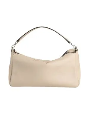 GIANNI CHIARINI Pebbled-leather Handbag - Beige