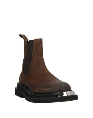Sandro Ankle Boots Size Leather, Elastic Fibres